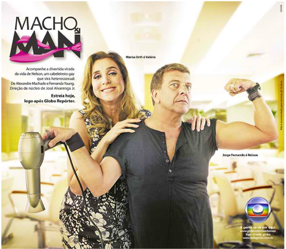 Anúncio: “Macho Man” estreia hoje na Globo ~ 48 Horas